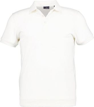 Ragman Herren Polo-Shirt wei&szlig;