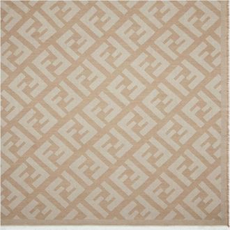 Fendi Schal Damen Farbe Beige