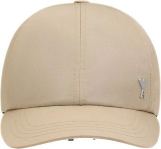 Ami Homme, Accessoires, Beige, Taille: ONE Size De Coeur Cap