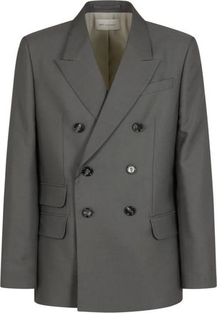 Ami Homme, Costumes, Gris, Taille: L Straight Double Breasted Jacket