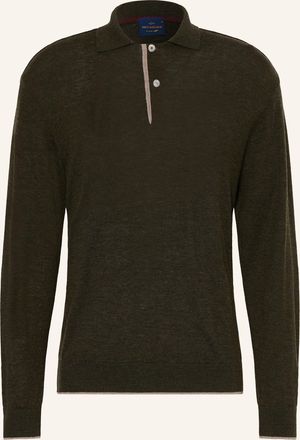 Paul & Shark Paul & Shark Strick-Poloshirt gruen
