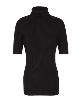 8 by YOOX VISCOSE KNIT S/SLEEVE ROLL-NECK SWEATER