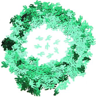 Artibetter 5 Beutel Kaktus Papier Konfetti Party Tischkonfetti aus Papier Bunte Dekoration f&uuml;r Karneval Geburtstag Selbstgemacht Bastelprojekte Festival Party Zu