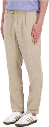 40weft 40Weft, Homme, Pantalons, Beige, Taille: XS Straight Pantalons
