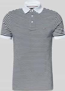 Tommy Hilfiger Slim Fit Poloshirt aus Baumwoll-Elasthan-Mix