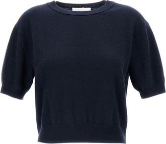 Lisa Yang Femme, Pulls, Bleu, Taille: 38 FR Genevra T-shirt