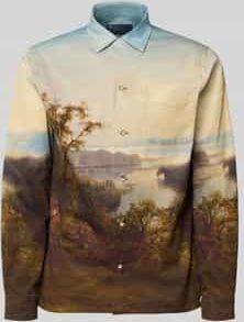 Polo Ralph Lauren Classic Fit Freizeithemd im Allover-Look