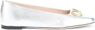 Valentino Garavani Ballerinas - Silber