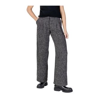 Jacqueline de Yong Jacqueline de Yong, Femme, Pantalons, Noir, Taille: 38 FR Zip and Button Fastening Pantalons