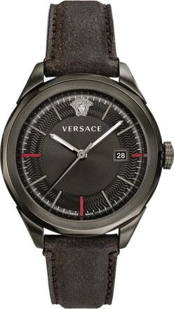 Versace Homme, Accessoires, Gris, Taille: ONE Size Glaze Watch