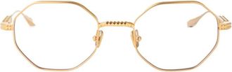 Valentino Garavani Femme, Accessoires, Jaune, Taille: 52 MM Lunettes V-Stud