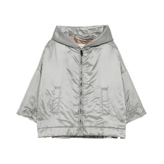Max Mara Fiore Kapuzenjacke - - Jackets - Damen - Grau - M