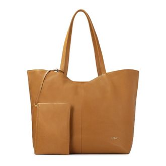 Kazar Femme, Sacs, Brun, Taille: ONE Size Sac XXL marron clair avec pochette