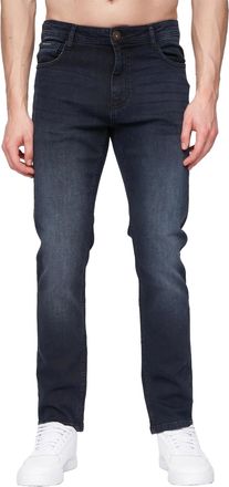Henleys Craze Comfort Jeans f&uuml;r Herren (Dunkelblau)
