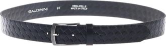 Baldinini Homme, Accessoires, Bleu, Taille: 120 CM Woven Print Belt