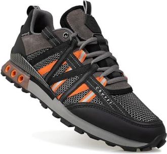Cruyff Fearia Hex-Tech CC254032-962 Chaussures pour homme Noir/orange, Noir, 42 EU