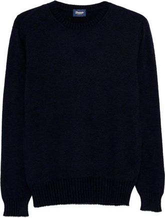 Drumohr Pull Col Rond - Bleu