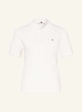 Tommy Hilfiger Piqu&eacute;-Poloshirt weiss