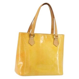 Louis Vuitton Pre-owned Toile sacs-louis-vuitton - Femme - Pre-owned - Jaune - Taille: ONE Size