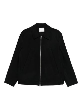 Ymc You Must Create zip-up wool jacket - Noir