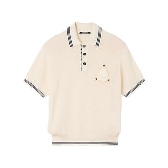 Jacquemus Le Polo Voilier - - Tops - Herren - Beige - S