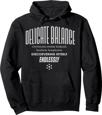 Trendy Apparel Delicate Balance Unveiling Inner Worlds Pullover Hoodie