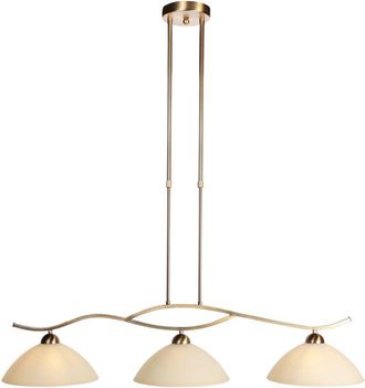 Steinhauer Steinhauer - h&auml;ngeleuchte - Anthea - bronze - glas metall