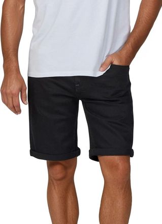 Riverso Jeans Shorts Herren Stretch Kurz Regular Fit RIVUdo Kurze Hosen Bermuda Shorts Sommer Denim Einfarbig, Gr&ouml;&szlig;e:W 32, Farbe:Black Denim Stretch (B122)