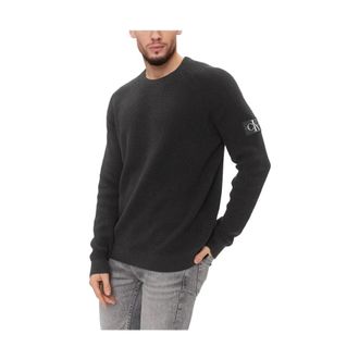 Calvin Klein Pull Noir &Eacute;l&eacute;gance Urbaine Style Minimaliste - Homme - Pulls - Noir - Taille: XL