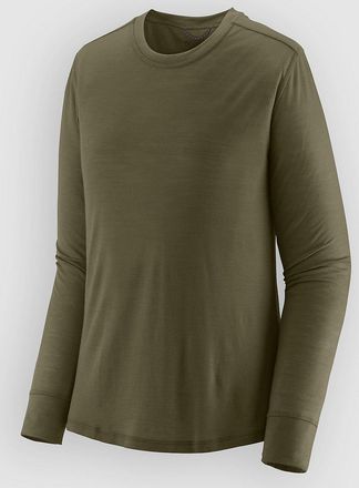Patagonia Cap Cool Merino Blend Langarm Lycra basin green