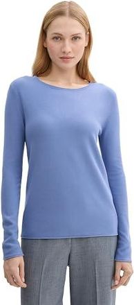 Tom Tailor 1042952 Pull-Over, 10436-Colony Blue, L Femme