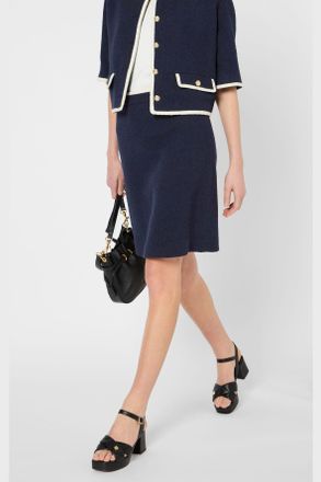 Gerard Darel Jupe courte de tailleur - VAHINE - Marine