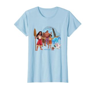 Disney Moana 2 Oceania Wayfinder Group Shot T-Shirt