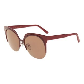Marni Sonnenbrille - - Accessories - Damen - Rot - 56 MM