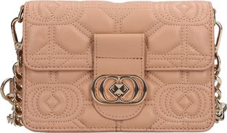La Carrie Femme, Sacs, Rose, Taille: ONE Size Leather Crossbody Bag