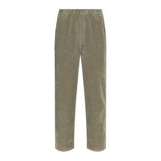 American Vintage Homme, Pantalons, Vert, Taille: S Pantalon en velours c&ocirc;tel&eacute; Padow