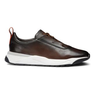 Santoni Baskets basses perfor&eacute;es - Homme - Chaussures - Brun - Taille: 40 EU