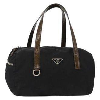 Prada Pre-owned Vintage Nylon Handtasche - - Pre-owned - Damen - Schwarzk - ONE SIZE