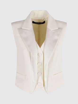 Federica Tosi Gilet FEDERICA TOSI Femme couleur Lait