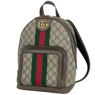 Gucci Pre-owned GG Supreme Rucksack - - Pre-owned - Damen - Beige - ONE SIZE