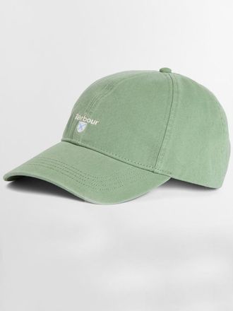 Barbour Cap aus Baumwolle mit Logo-Stickerei in