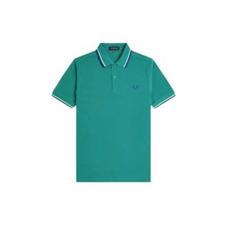 Fred Perry Herren, Oberteile, Gr&uuml;n, SGr&ouml;&szlig;e