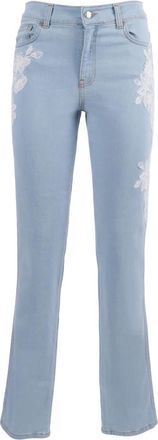 Ermanno Scervino Femme, Jeans, Bleu, Taille: 34 FR Jeans Applicazione