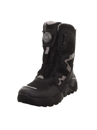 Superfit Jungen Mars warm gefütterte Gore-Tex Schneestiefel, SCHWARZ/GRAU 0040, 28