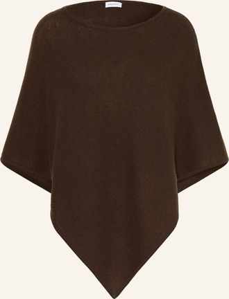 Darling Harbour Darling Harbour Cashmere-Poncho braun