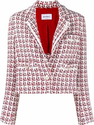 Ferragamo Femme, Vestes, Multicolore, Taille: 38 FR Ferragamo Jacket
