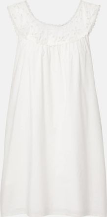 Poss&eacute; Besticktes Minikleid Salma aus Baumwolle