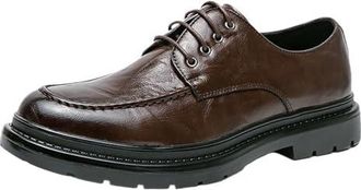 Generic Chaussures Oxford Modernes et Confortables &agrave; Plateforme imperm&eacute;able for Hommes, en Cuir, for Le Quotidien, Bureau ou Les Affaires