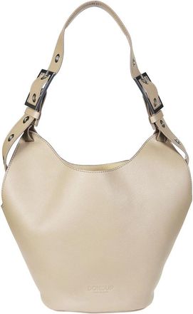 Dondup Femme, Sacs, Beige, Taille: ONE Size Petit sac Hobo en Pelle