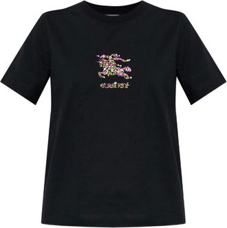 Burberry t-shirt à imprimé graphique - Noir